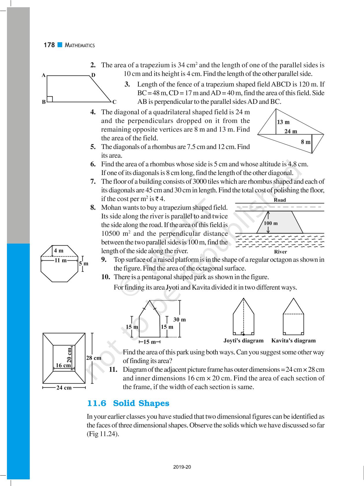 Mensuration Ncert Book Of Class 8 Mathematics